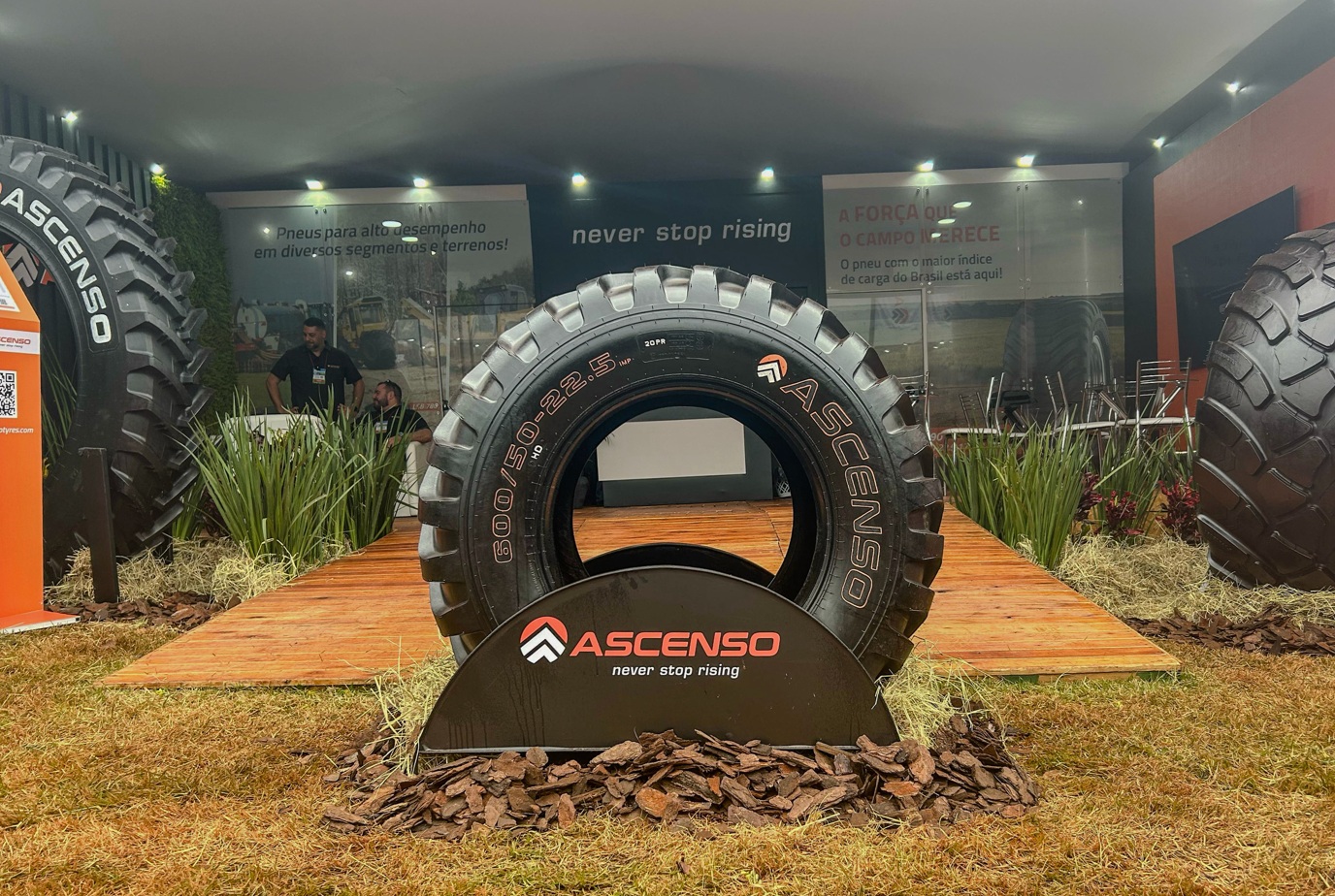 Pneu agrícola de alta flutuação Ascenso chega ao Brasil | CR Tyres